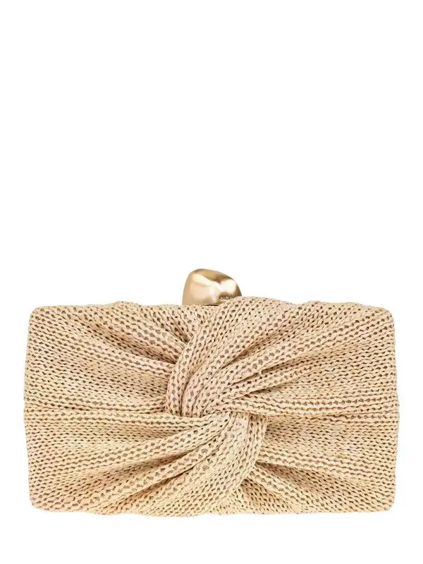 Cult Gaia Lisse Clutch - Natural