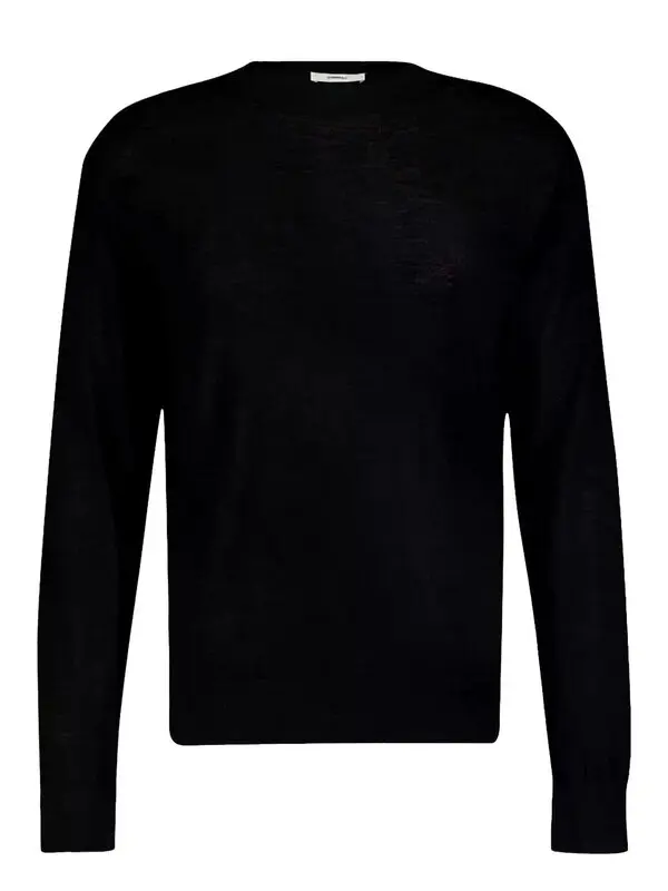 Commas Merino Wool Jumper - Black
