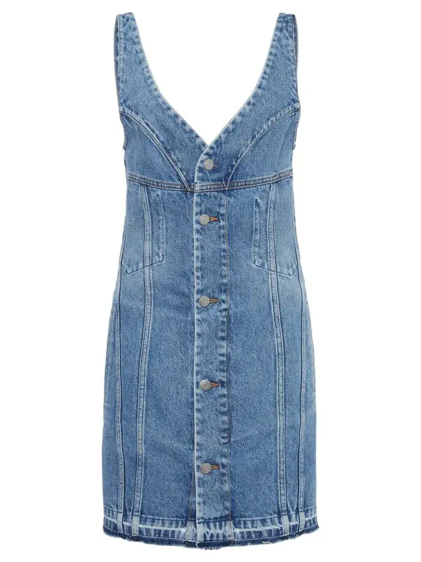 Stella McCartney Denim Mini Dress - Medium Wash