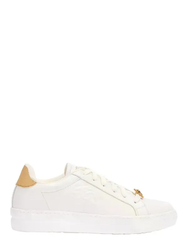 Roberto Cavalli Leather Sneakers - White