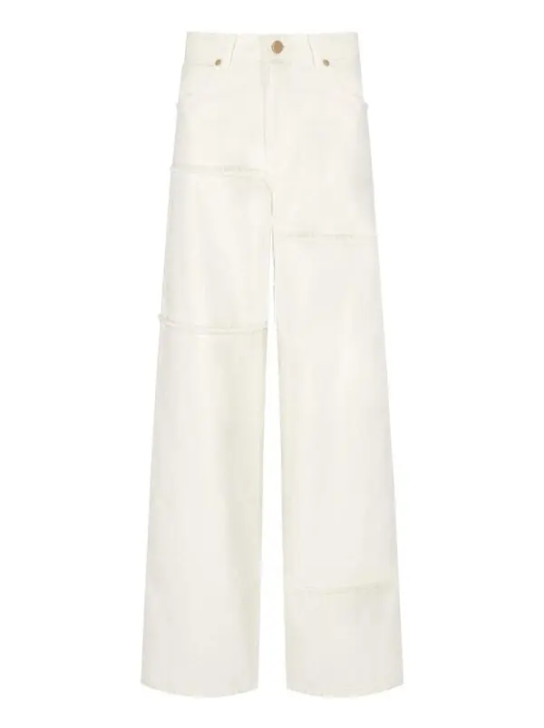 Essentiel Antwerp Haster Wide-leg Jeans - White