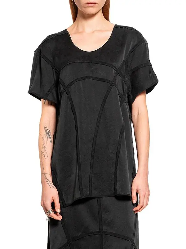 YEHUAFAN Top - Black