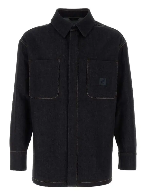 Fendi Denim Jacket - Blue