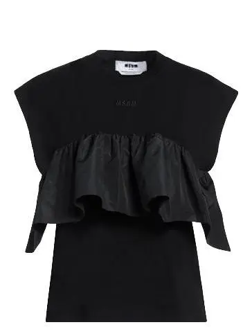 MSGM Jersey T-shirt - Black
