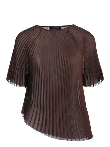 Fabiana Filippi Crepe Top - Brown