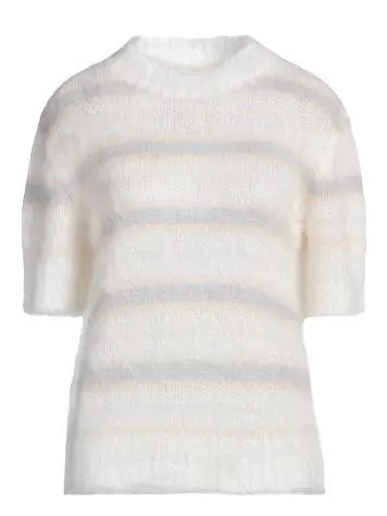 Marni Striped Knit Sweater - White