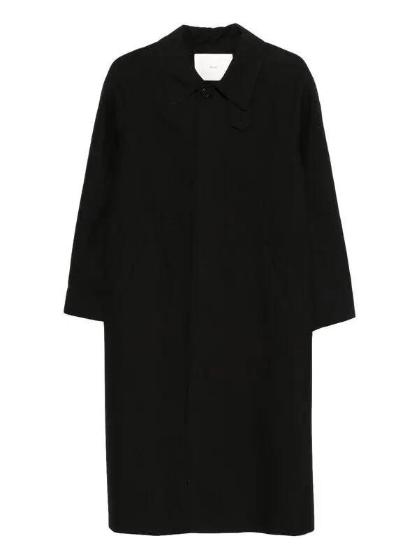DUNST Cotton Coat - Black