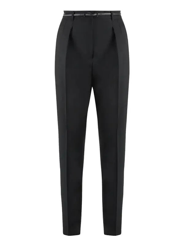 MAX MARA STUDIO Prosit Classic Trousers - Black