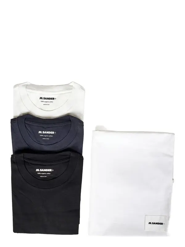 JIL SANDER 3-pack Long-sleeved T-shirt Set - Black