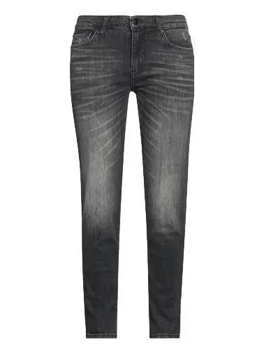 Armani Exchange Skinny Fit Jeans With Logo - Black