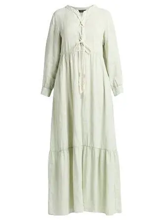 Fabiana Filippi Flared Maxi Dress - Green