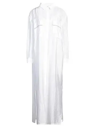 Fabiana Filippi Maxi Shirt Dress - White
