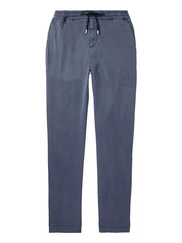 Vilebrequin Clemence Slim-fit Tencel™ Lyocell-blend Trousers - Blue