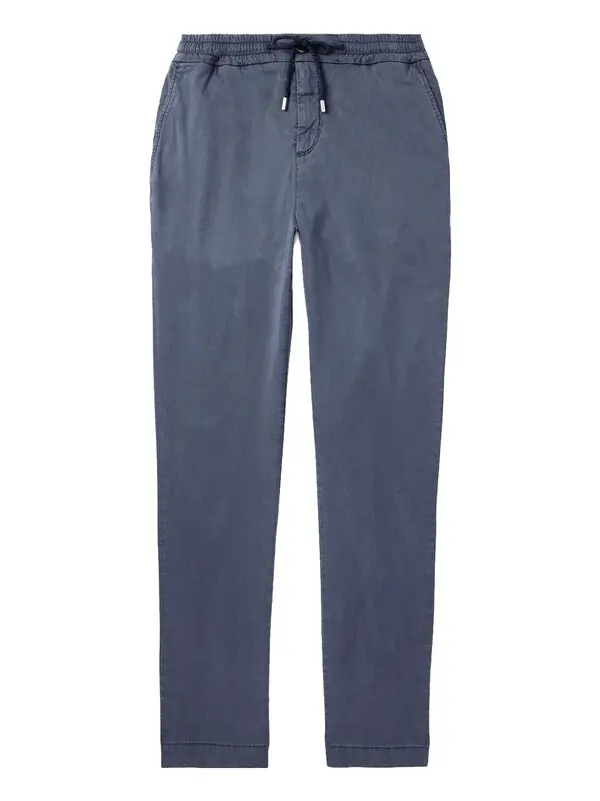Vilebrequin Clemence Slim-fit Tencel™ Lyocell-blend Trousers - Blue