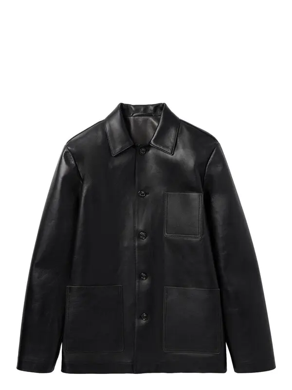 VALSTAR Luke Leather Jacket - Black