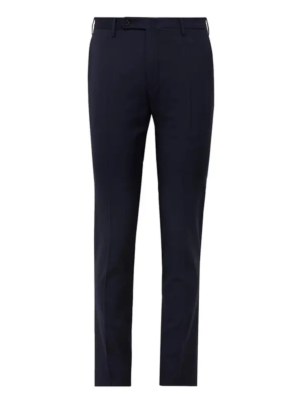 SLOWEAR Venezia 1951 Slim-fit Virgin Wool Trousers - Blue