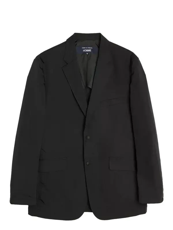 Comme Des Garçons Twill-weave Blazer - Black