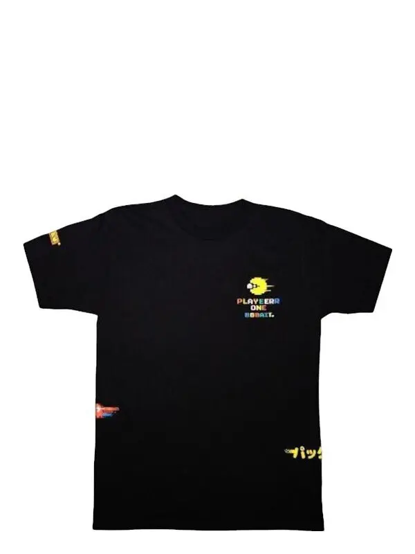 BAIT X Pacman Glitch Tee Shirt - Black