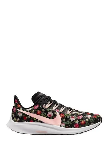 Nike Air Zoom Pegasus 36 Vintage Floral Sneakers - Black/pale Ivory/white