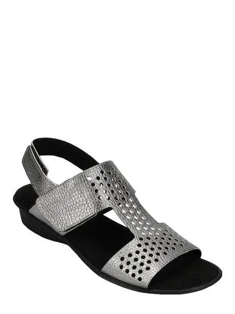 Sesto Meucci Elicia Slingback Sandal - Gunmetal