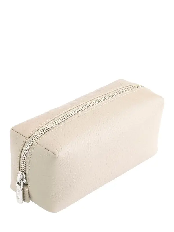 ROYCE NEW YORK Minimalist Leather Bag - Taupe
