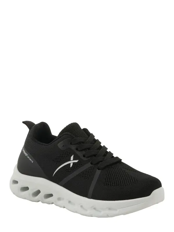 SPRING STEP SHOES Rushing Low Top Sneaker - Black