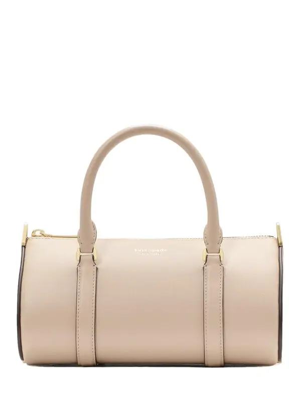 Kate Spade New York Spade Icon Leather Barrel Bag - Milk Glass