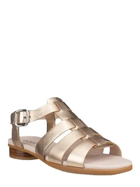 Ecco Sculpted Alba 25 Fisherman Sandal - Nature Foil