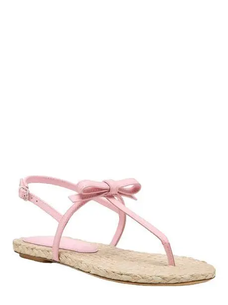 STUART WEITZMAN Felicity Espadrille Slingback Sandals - Pink Marshmallow/nat