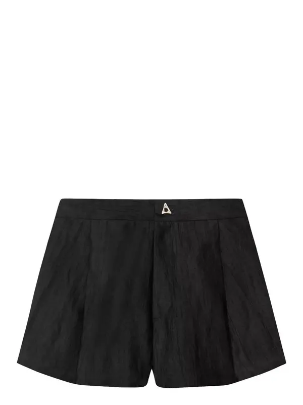 AERON Muriel Wide Leg Shorts - Black