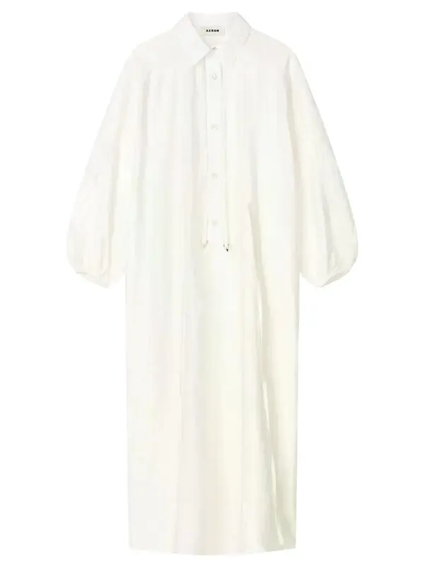 AERON Shirt Dress - White