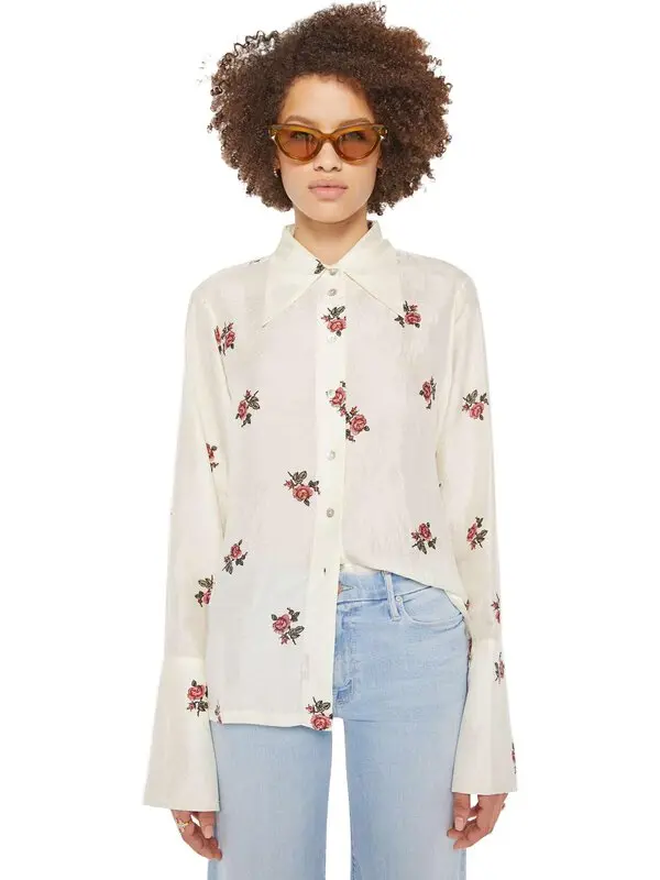 Alix Of Bohemia Dana Rosebud Shirt - Red