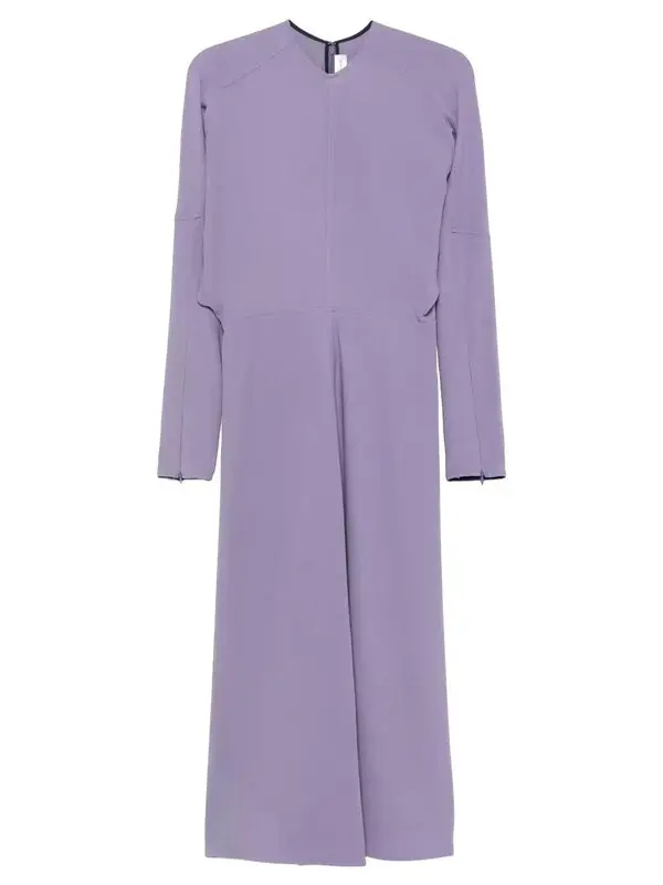Victoria Beckham Iris Midi Dress - Purple