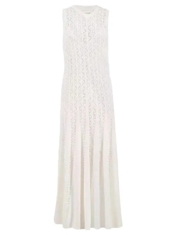 Zimmermann Cotton Wylie Dress - Neutrals