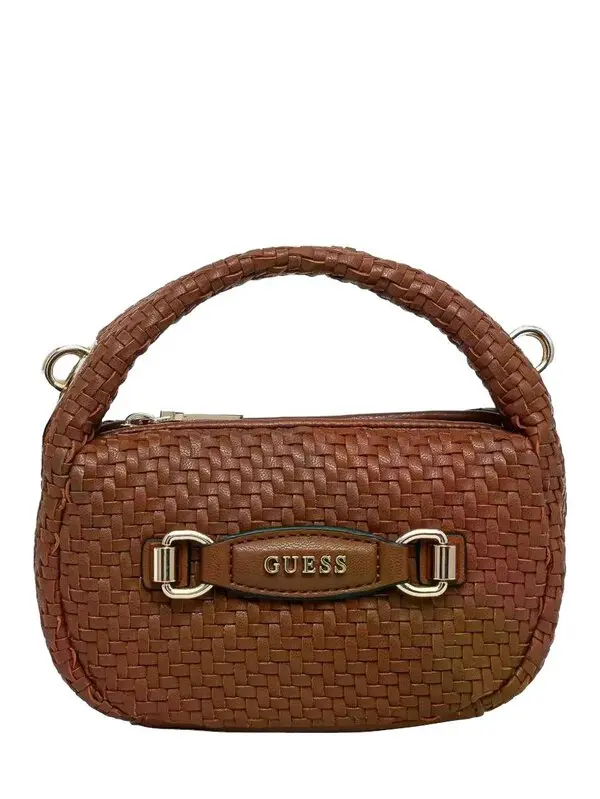 Guess Mini Francy Cross Body Bag - Brown