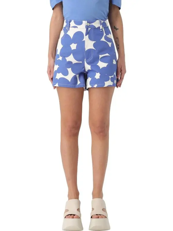 Marni Printed Shorts - Blue
