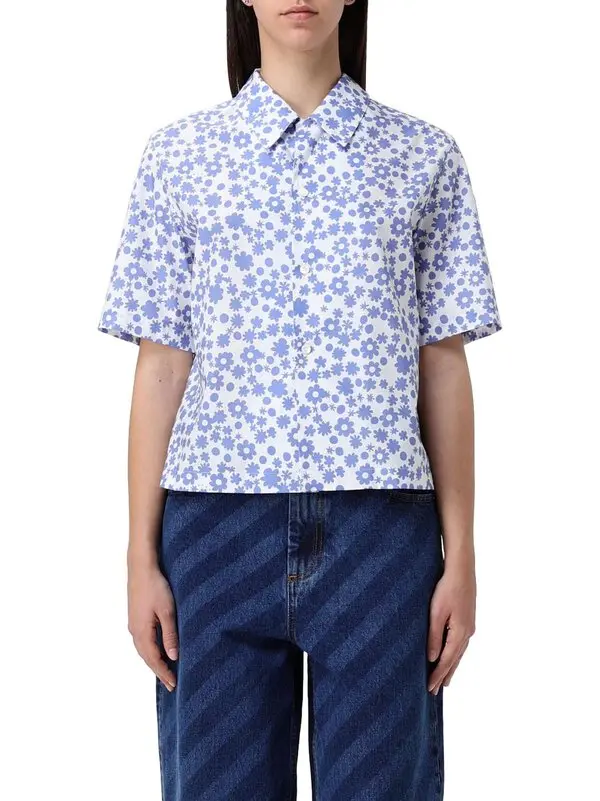 Marni Floral Print Shirt - Blue