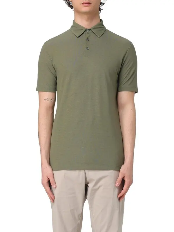 ZANONE Polo Shirt - Forest Green
