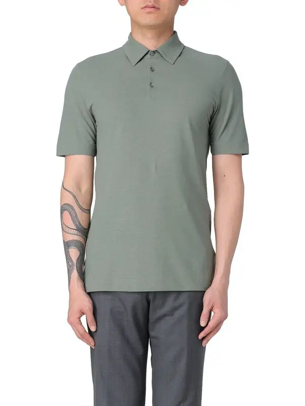 ZANONE Polo Shirt - Green