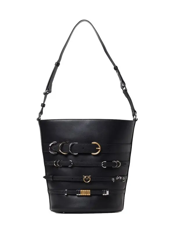 Pinko Shoulder Bag - Black
