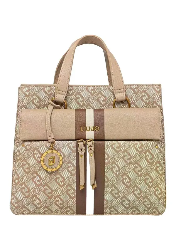 Liu Jo Monogram Tote - Neutrals
