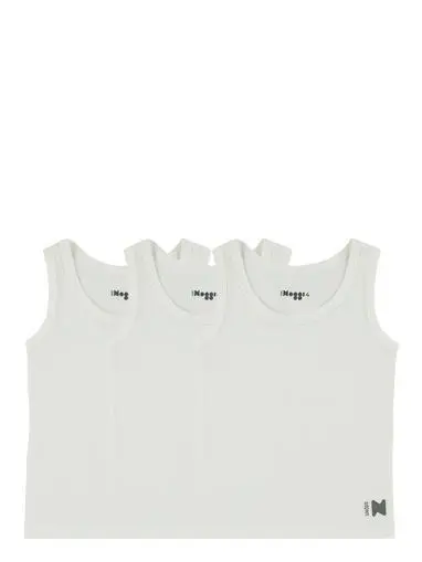 NOGGIWEAR Sleeveless Tank Top - White