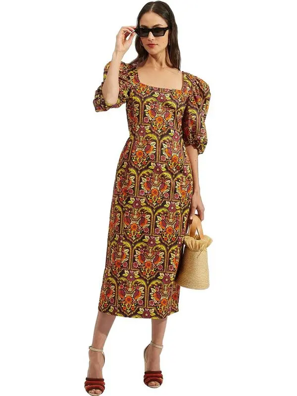 La DoubleJ Sizzler Heavy Cotton Stretch Dress - Corte Black