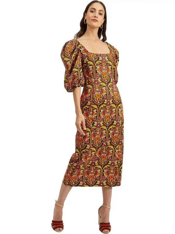 La DoubleJ Sizzler Heavy Cotton Stretch Dress - Corte Black
