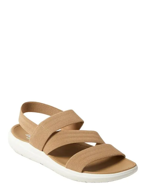 DEARFOAMS Emilia Strappy Sandals - Khaki