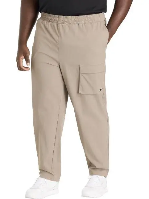 REEBOK Big & Tall Performance Cargo Pants - Taupe