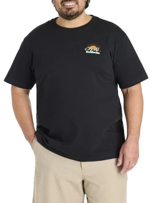 O'Neill Big & Tall Hank The Tank Graphic Tee - Black