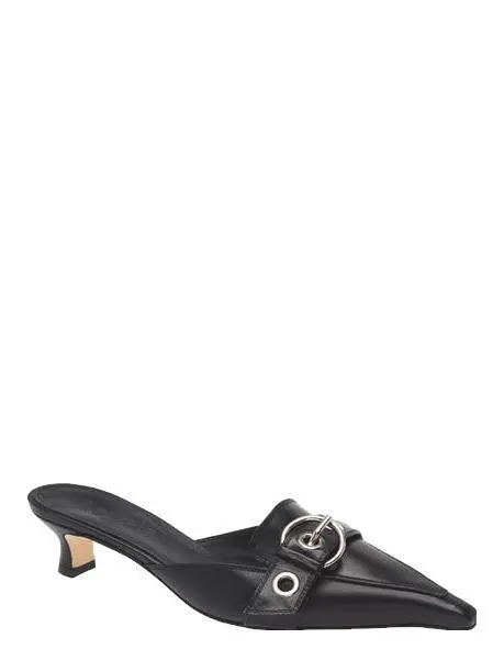 AeydĒ Danielle Grosgrain Mules - Black