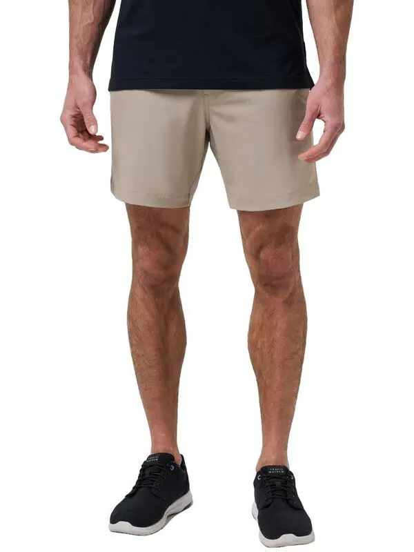 Travis Mathew Wanderlust 7-inch Shorts - Khaki