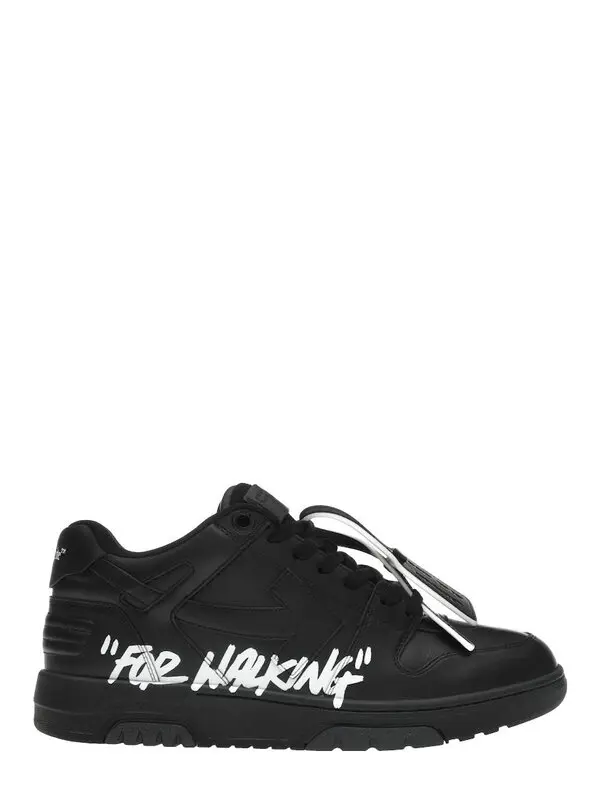 Off-White Out Of Office Low-top Sneakers - Black/white